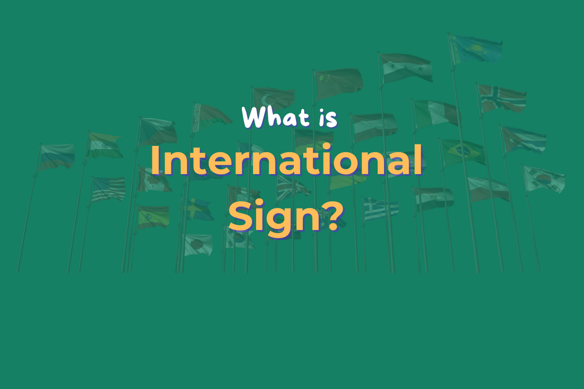What Is International Sign? And What It's Not – Sound for Light